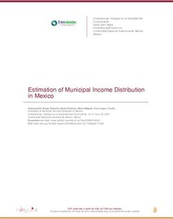 Estimation of Municipal Income Distribution in Mexico - Redalyc