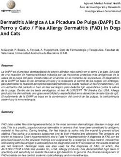 Dermatitis Alérgica A La Picadura De Pulga (DAPP) En Perro y Gato ...