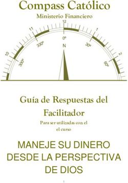Compass Católico - Guía de Respuestas del Facilitador MANEJE SU DINERO ...