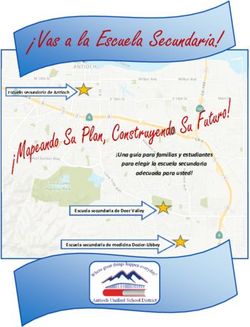 Vas a la Escuela Secundaria! - Una guía para familias y estudiantes ...